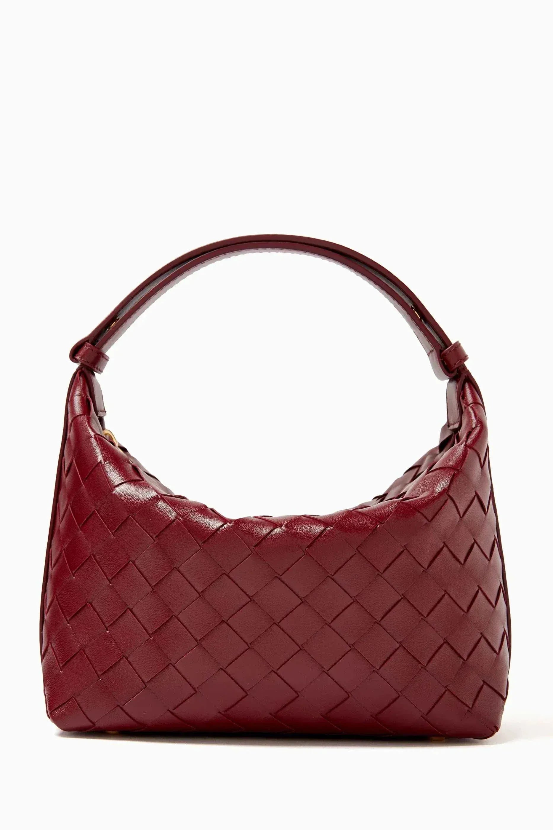 Woven Shoulder Bag - Nova Mini Wallace Compact Leather Style Bag – Soreza